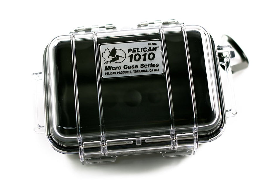 Pelican Cases - 1010 Micro Cases Black/Clear | RoadcasesNZ